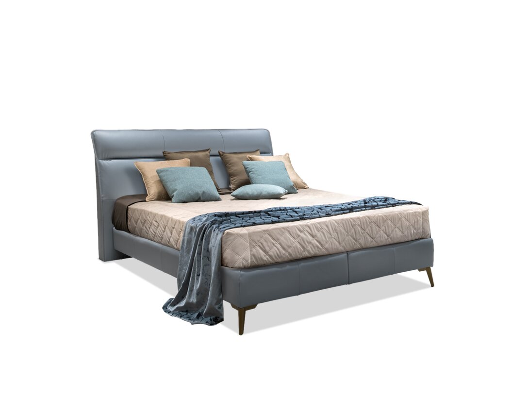 Łóżko kontynentalne z pufem KLER Balletto L104 | sklep KLER