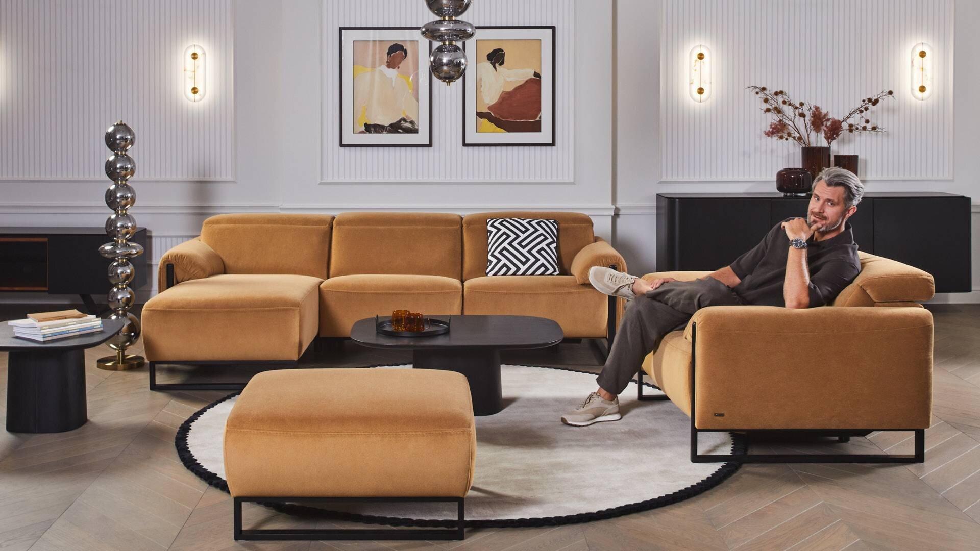 Opera - kolekcja mebli wypoczynkowych do salonu marki KLER | KLER