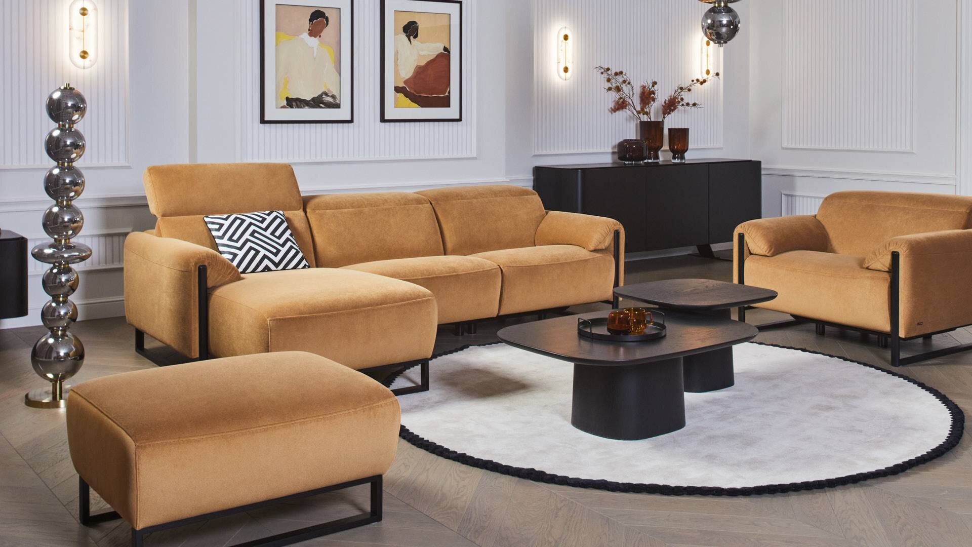 Opera - kolekcja mebli wypoczynkowych do salonu marki KLER | KLER